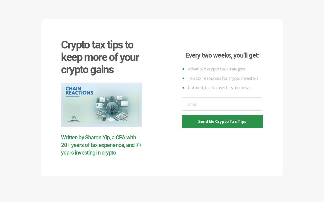 Chain Reactions Newsletter